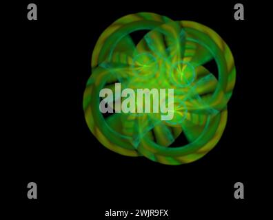 Imaginatory lush fractal texture image abstract background Stock Photo ...