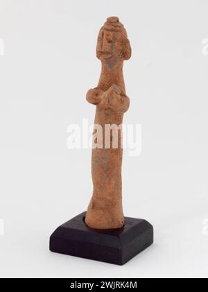 Standing male character, mingqi ". Terracotta, trace of convertible ...
