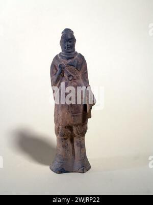 Mingqi Warrior. Terracotta. China, Northern Wei Dynasty. Paris ...