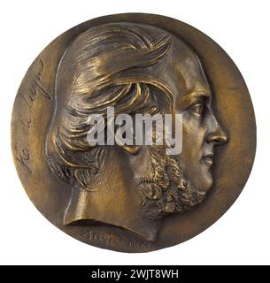 Portrait of Honoré d'Albert, Duke of Luynes (1802-1867), archaeologist ...