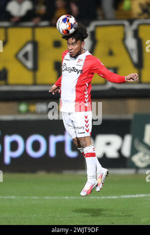 KERKRADE, Netherlands. 16th Feb, 2024. football, Dutch Keuken Kampioen ...