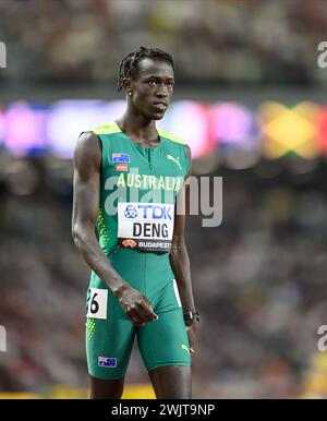 Joseph DENG participating in the 800 meters at the World Athletics ...