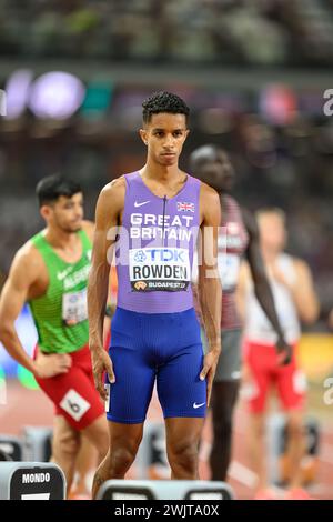 Daniel ROWDEN participating in the 800 meters at the World Athletics ...