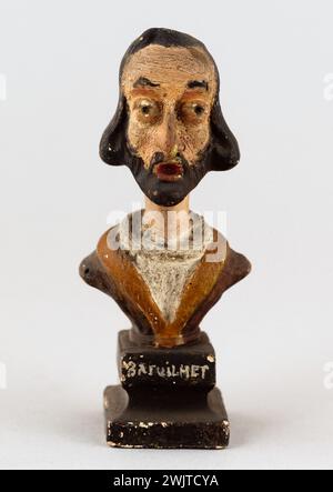 Tadpole. "Portrait-charge of Paul Baroilhet (1810-1871), Baryton. Role ...