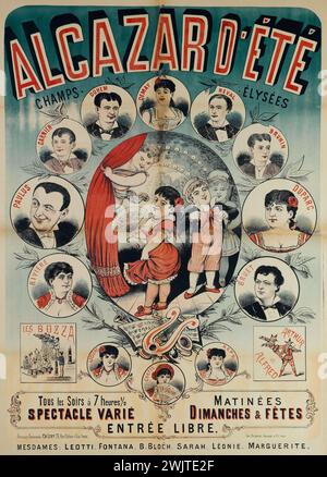 Charles Lévy; Delanchy & Cie printing. "Hippodrome, Ling-Look". Poster ...