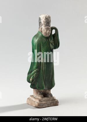 Mingqi: offer of offerings. Terracotta with glaze. Paris, Cernuschi ...