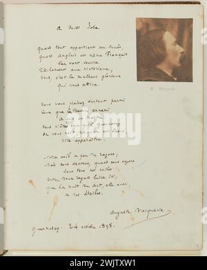 JOSS or album Nicolle album (having belonged to Joséphine Nicolle ...