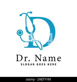 Letter S Stethoscope Logo. Alphabet S Doctor Business Icon Stock Vector ...