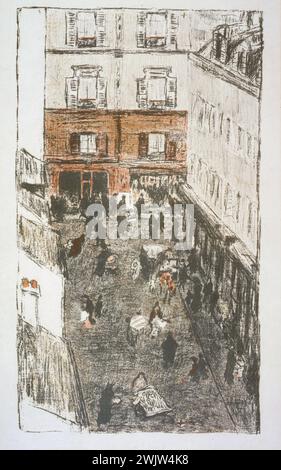 Pierre Bonnard A Corner of Paris Stock Photo - Alamy