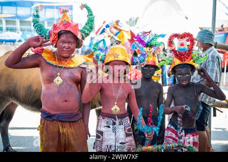 Thai Boys are ready for the Parade at Buffalo Race Festival or Wing ...