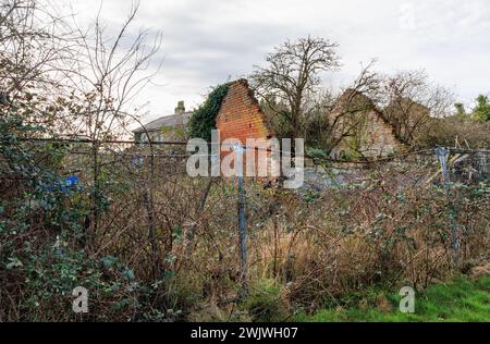 Derelict stone barns awaiting a Planning proposal for redevelopment of ...