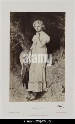Fantine Gustave Brion (1824-1877). Illustration des oeuvres complètes ...