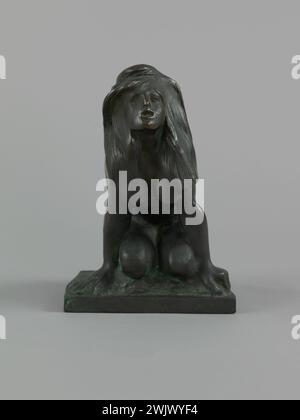 Auguste Rodin 12. 11. 1840-17. 11. 1917 - Koupajici se zena Stock Photo ...