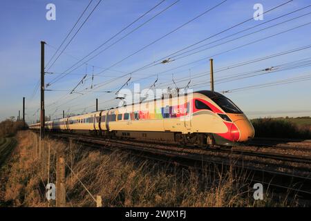 LNER 801206 train named Together, East Coast Main Line Railway, Newark ...