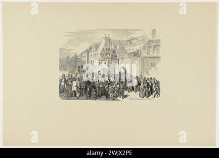 Gustave Doré (1832-1883). "Italian campaign. Exaltation of the ...