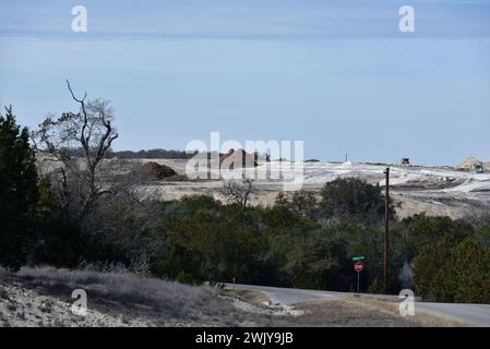 Leveling of Texas Hill Country for urban density development in rural ...