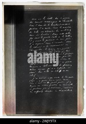 Anonymous, drawing by Victor Hugo (dummy title). Houses of Victor Hugo ...