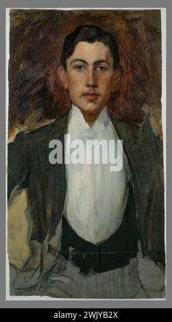 Portrait of Marcel Bing Albert Besnard (Paul Albert Besnard, dit, 1849 ...