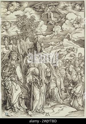 Angels Holding the Four Winds and an Angel Signifying Christ. about ...