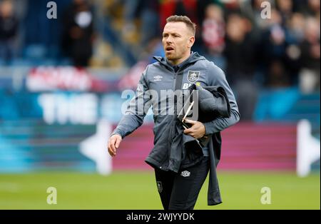 Craig Bellamy Assistant Manager of Burnley the Sky Bet Championship ...