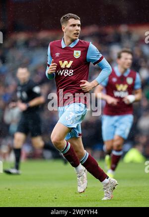 Burnley's Maxime Esteve during the Premier League match at Turf Moor ...