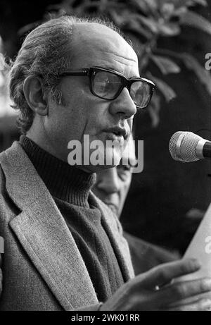 Argentine actor Jorge Rivera López during La Patagonia Rebelde filming ...