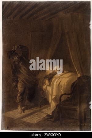 Emile-Antoine Bayard (1837-1891). "The death of Captain Franchetti ...