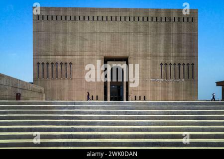 Building of king fahd university of petroleum and minerals on the other ...