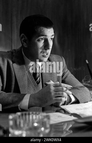 Juan Carlos Lectoure (1936-2002), Argentine boxing businessman, at his ...