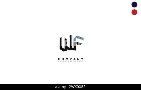 WF Alphabet letters Initials Monogram logo Stock Vector Image & Art - Alamy