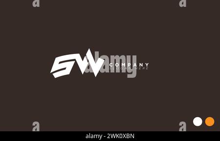 SW Alphabet letters Initials Monogram logo Stock Vector Image & Art - Alamy