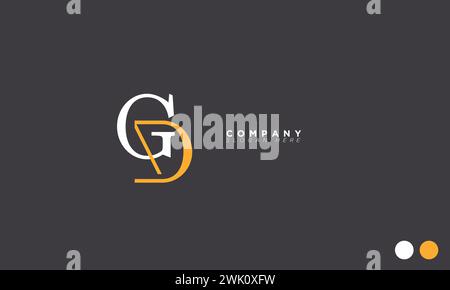 GD Alphabet letters Initials Monogram logo Stock Vector Image & Art - Alamy