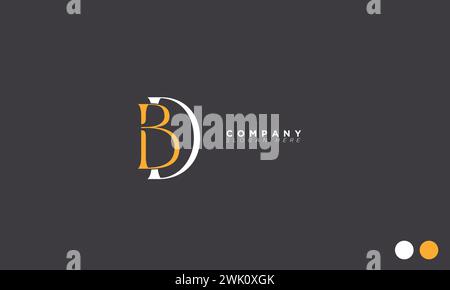 BD Alphabet letters Initials Monogram logo Stock Vector Image & Art - Alamy