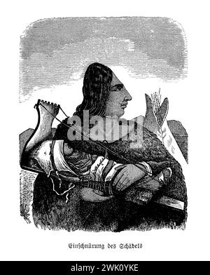 Artificial Cranial Deformation, Woman and Child Stock Photo - Alamy