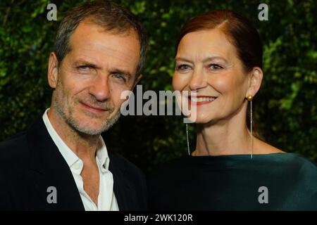 London, UK. Rose Uniacke, David Heyman and Harper Heyman at the ...