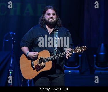 Dillon Carmichael performs during Country Radio Seminar on Friday ...