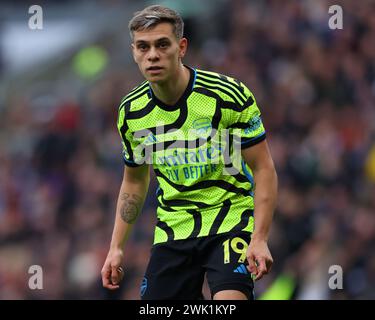Leandro Trossard Of Arsenal during the Burnley v Arsenal Premier League ...