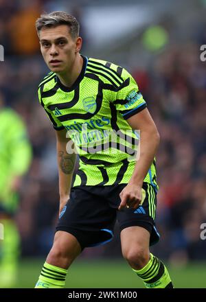 Leandro Trossard Of Arsenal during the Burnley v Arsenal Premier League ...