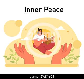 Positive psychology. Positive thinking and attitude. Optimistic mindset ...