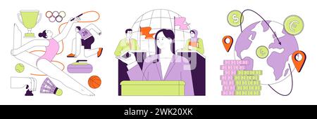 Soft power set. Global connectivity and cultural exchange ...