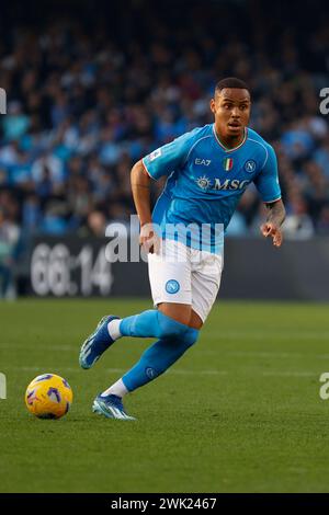Natan Bernardo de Souza of Ssc Napoli looks on during the Uefa ...