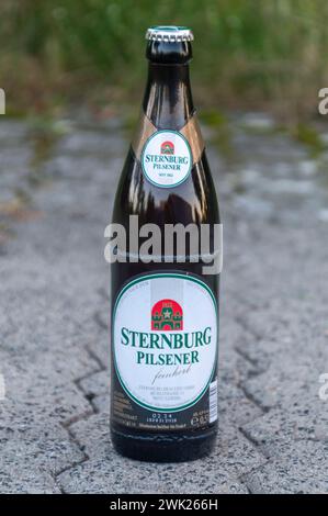 Genthin, Germany - September 9, 2023: Bottle of Sternburg Doppel ...