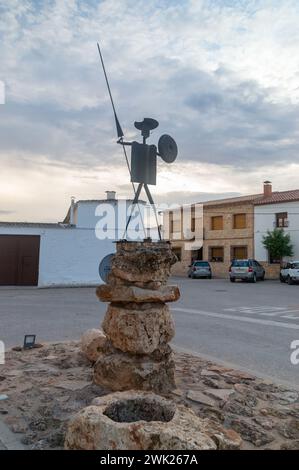 El Toboso, Spain - September 15, 2023: Monument to Don Quixote and ...