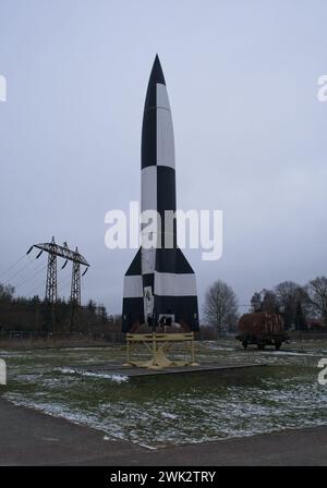 Peenemunde, Germany - Jan 10, 2024: Development and production site of ...