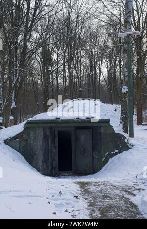 Zossen, Germany - Jan 20, 2024: Bunker Zeppelin and Maybach in Wunsdorf ...