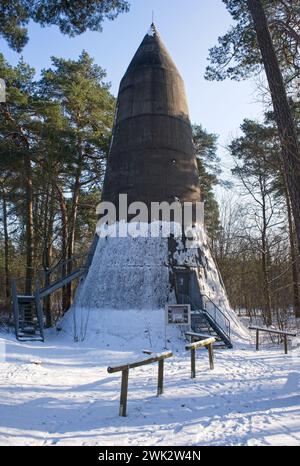 Zossen, Germany - Jan 20, 2024: Bunker Zeppelin and Maybach in Wunsdorf ...