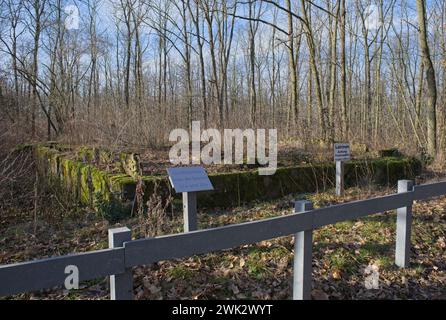 Muhlberg, Germany - Jan 29, 2024: Camp Muhlberg (Stalag IV B) was the ...