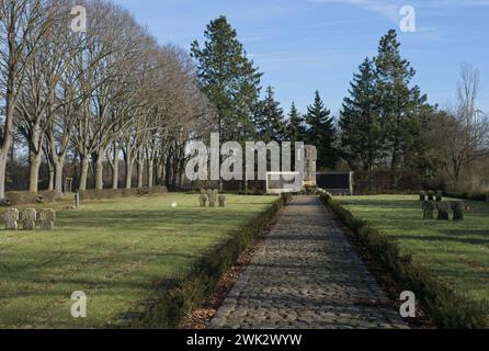 Muhlberg, Germany - Jan 29, 2024: Camp Muhlberg (Stalag IV B) was the ...