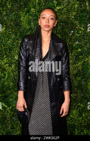 Savanah Leaf attends the Bafta Film Awards 2024, at the Royal Festival ...