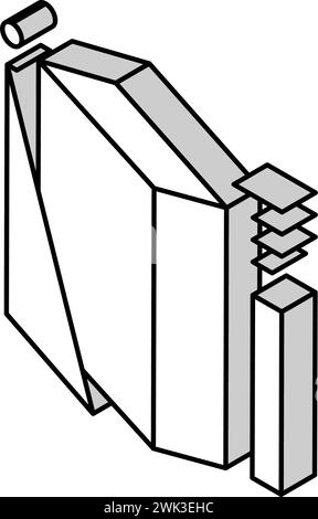 building construction sizes modeling icon doodle illustration Stock ...